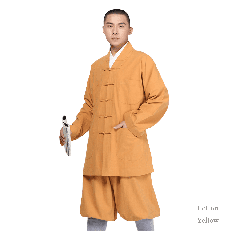 Kung Fu Uniform: Shaolin Monk Short Robe (with Pants) | Best Chinese ...
