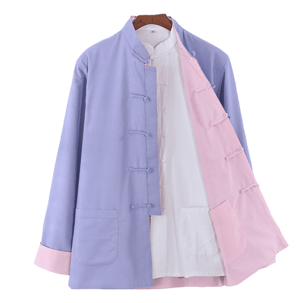 Colorful Modern Tang Suit Jacket (Reversible) | Best Chinese Clothing